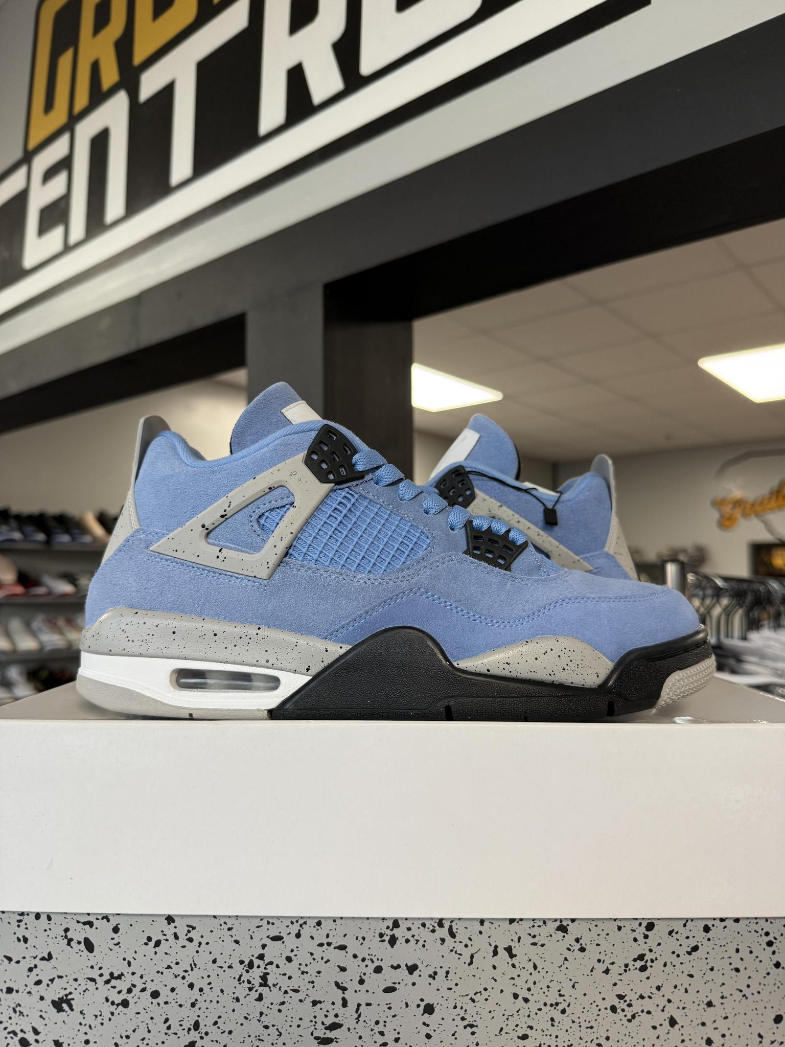 Jordan 4 "University Blue" Used Size 9.5 – Grail Central