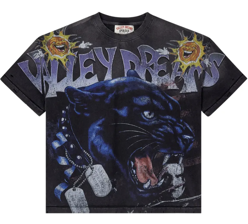 Vale Fury Big Tee "black" – Grail Central