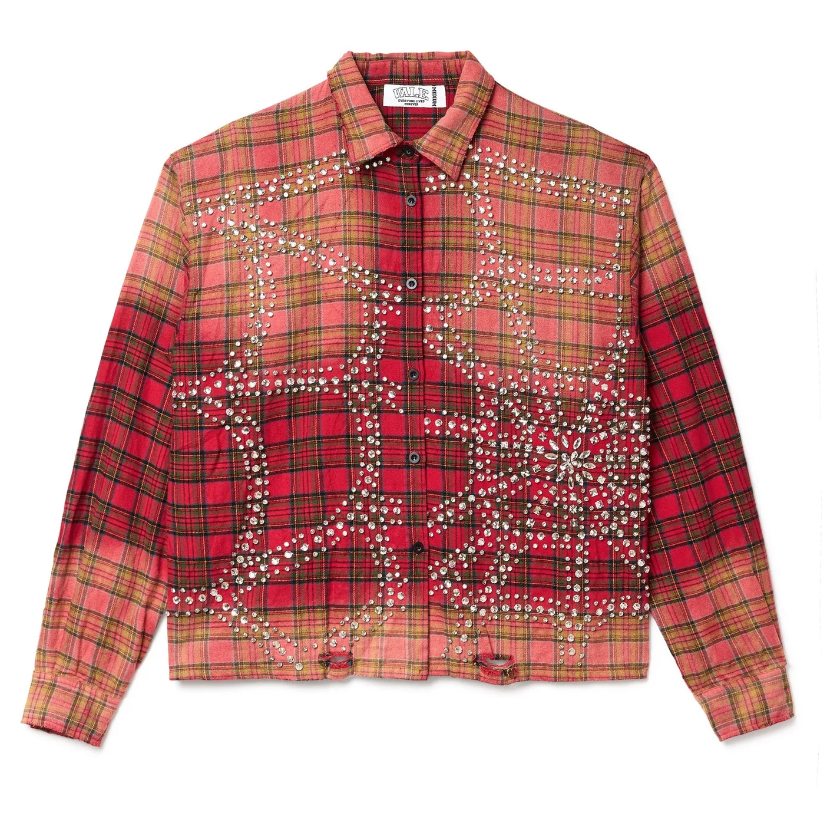 Vale Haze Flannel "Red" – Grail Central